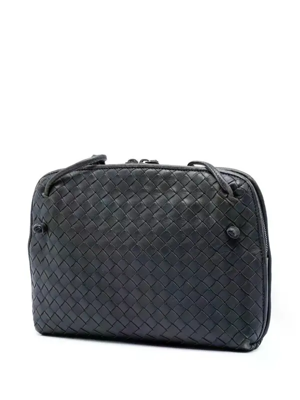 Bottega Veneta Nappa Intrecciato Nodini Crossbody Bag