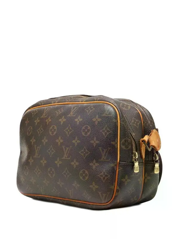 LOUIS VUITTON Monogram Reporter Pm Crossbody Bag - Brown