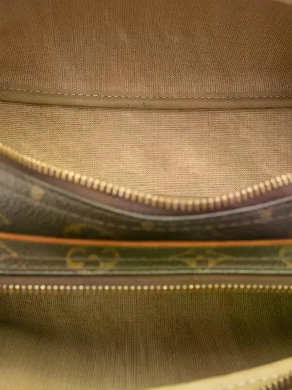 LOUIS VUITTON Monogram Reporter Pm Crossbody Bag - Brown