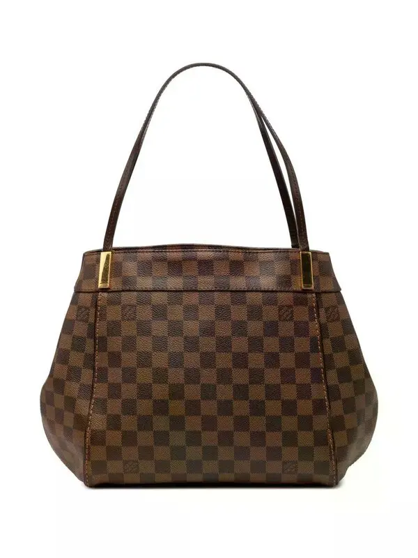 LOUIS VUITTON Damier Ebene Marylebone Pm Shoulder Bag - Brown