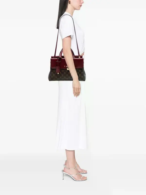 LOUIS VUITTON Monogram Venus Satchel - Brown