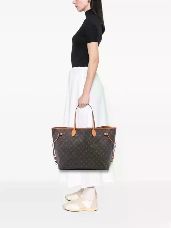 LOUIS VUITTON Monogram Neverfull Gm Tote Bag - Brown