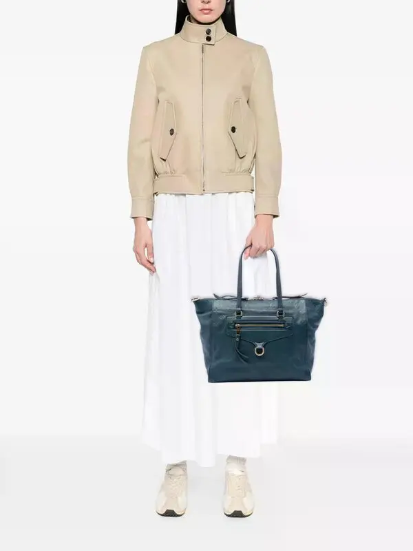 LOUIS VUITTON Monogram Empreinte Lumineuse Pm Satchel - Blue