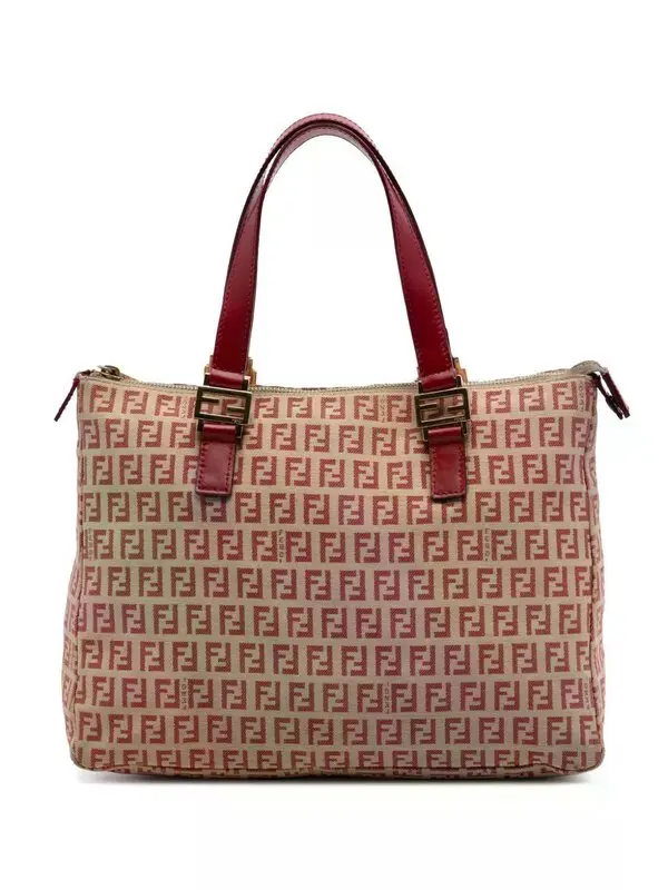 Fendi Zucchino Canvas Tote Bag