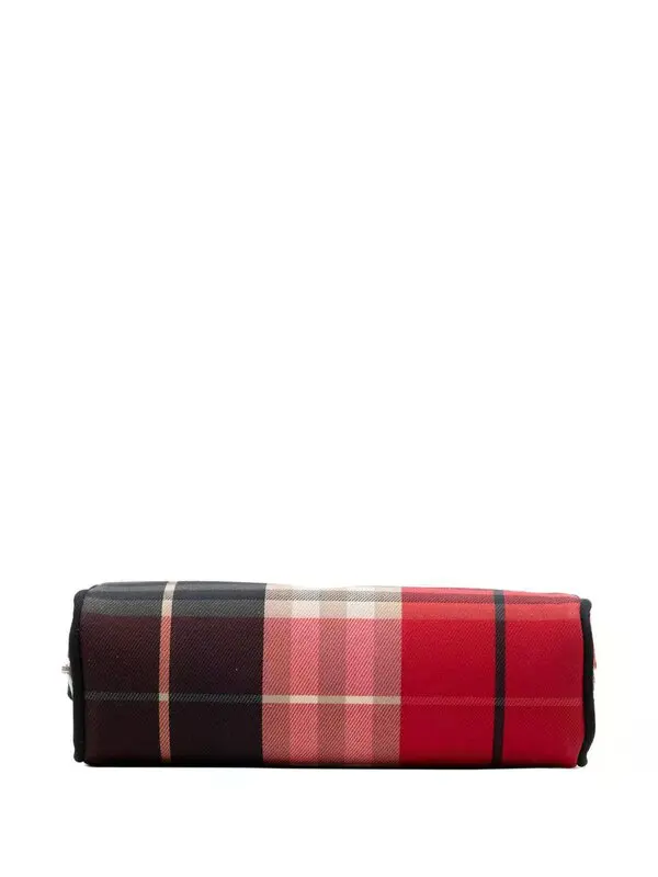 Burberry Exploded Check Canvas Pouch