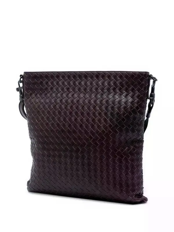 Bottega Veneta Nappa Intrecciato Vn Crossbody Bag - Brown