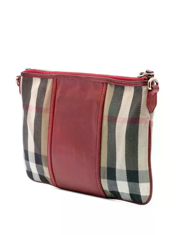 Burberry House Check Canvas Crossbody Bag