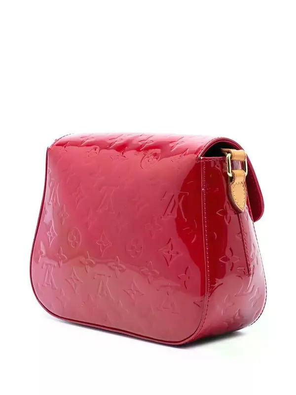 LOUIS VUITTON Monogram Vernis Bellflower Gm Crossbody Bag