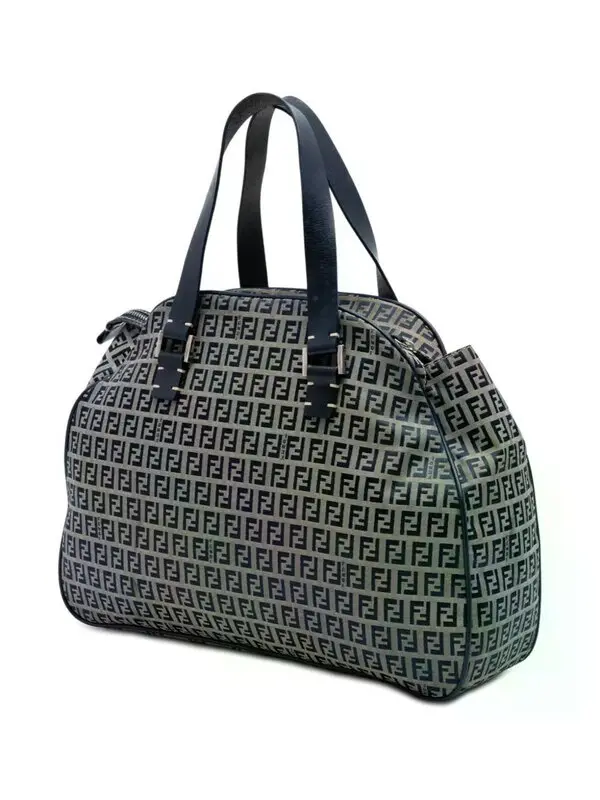 Fendi Zucchino Canvas Handbag