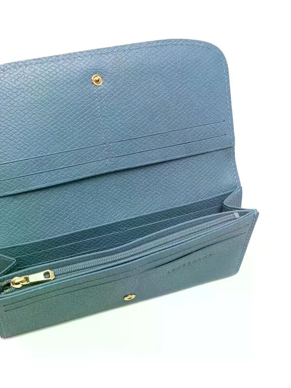 Longchamp Pure Logo-embossed Wallet