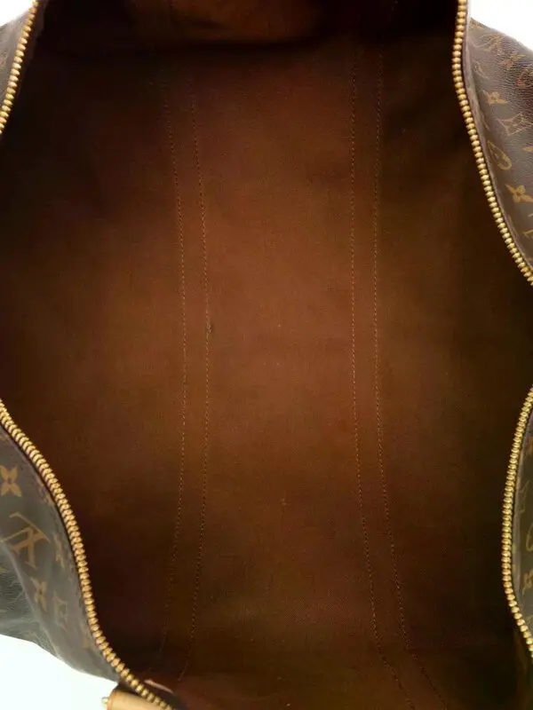 LOUIS VUITTON Monogram Keepall Bandouliere 50 Travel Bag
