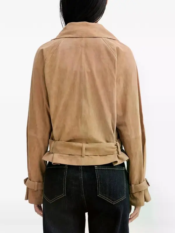 Marc O'polo Double-breasted Belted Jacket