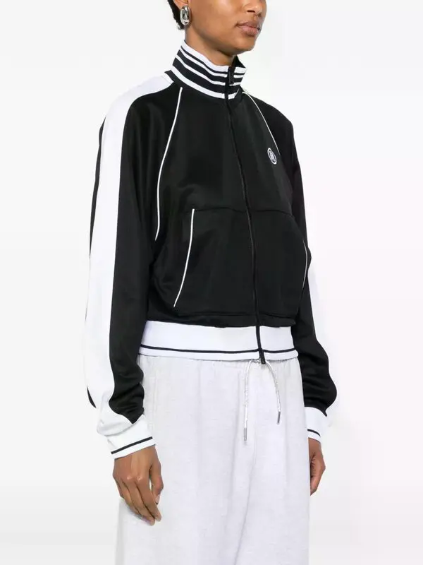 Amiri Logo-embroidered Zip-up Sweatshirt