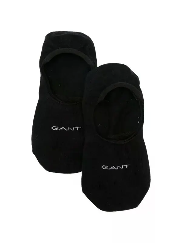 Gant Logo Print Socks - Black