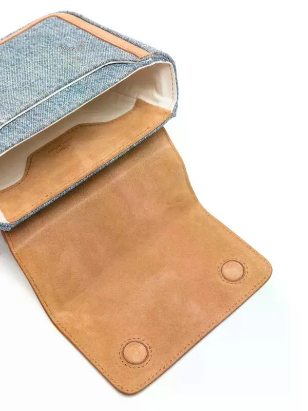 Amiri Ma Logo Denim Tote Bag