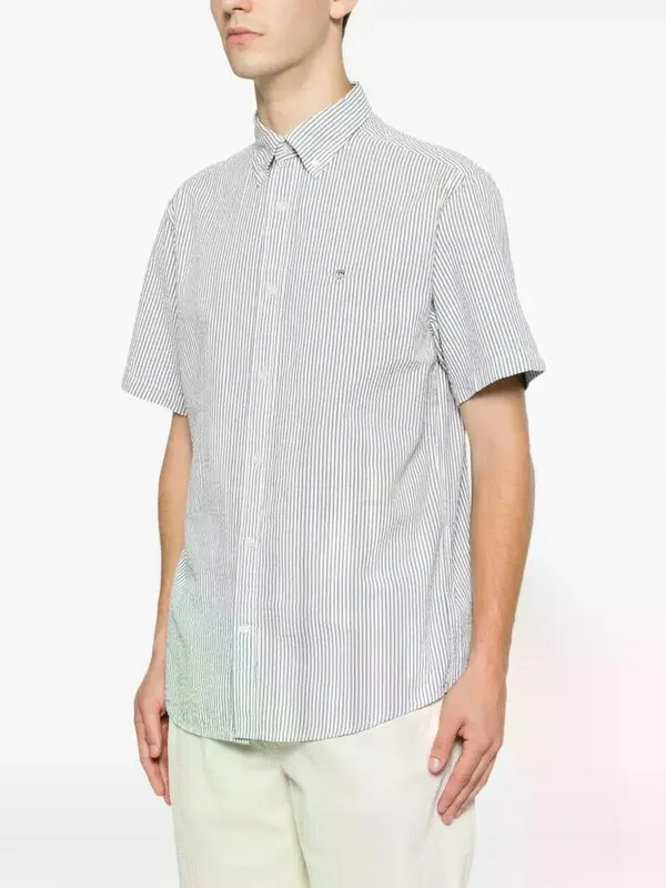 Gant Striped Short-sleeve Shirt