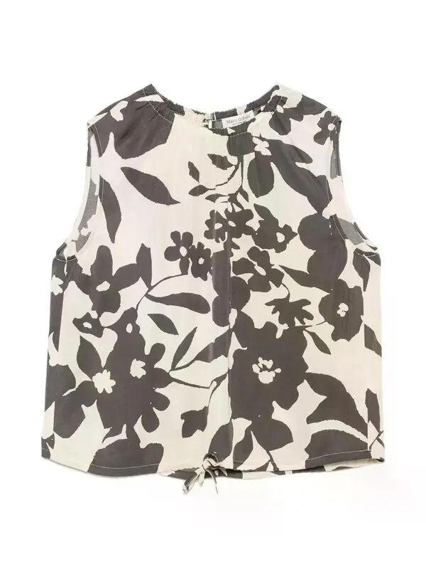 Marc O'polo Sleeveless Floral Print Top