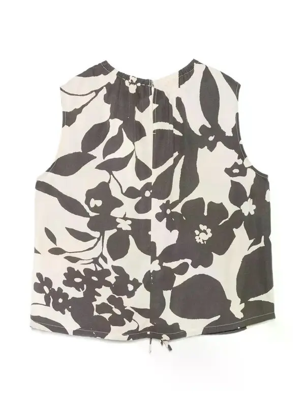 Marc O'polo Sleeveless Floral Print Top