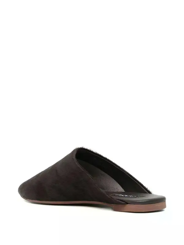 Senso Caelan Pony-hair Flats - Brown