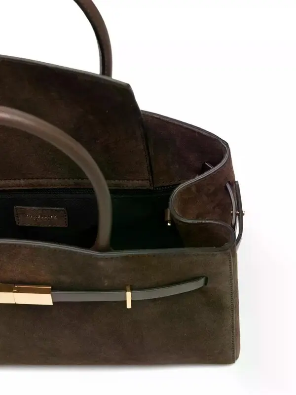 DEMELLIER Midi Hudson Tote Bag - Brown