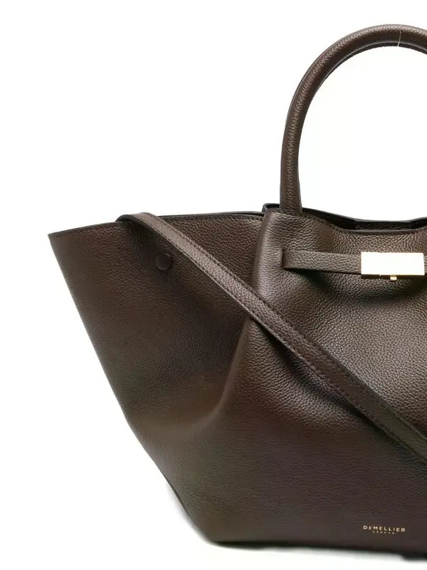 DEMELLIER Midi New York Tote Bag - Brown