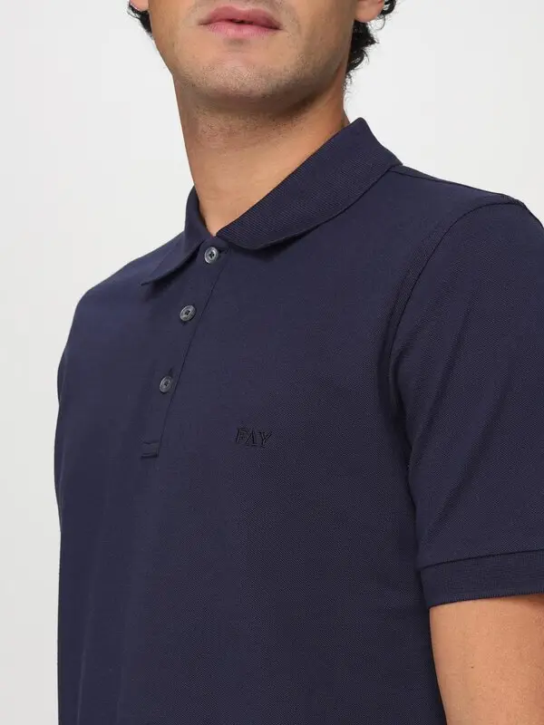FAY Polo Shirt - Blue
