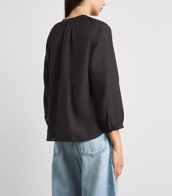 Citizens Of Humanity Linen Blouse - Brown