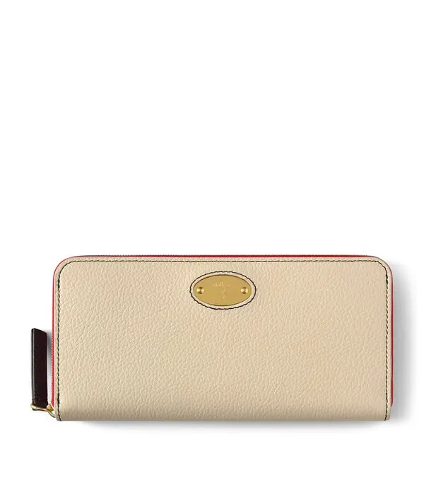 Mulberry Leather Plaque Purse - Neutral