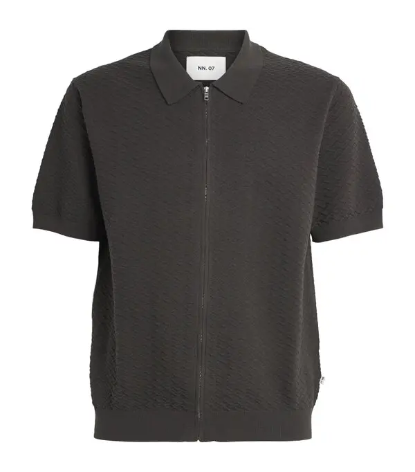 NN.07 Organic Cotton Zip-up Cardigan