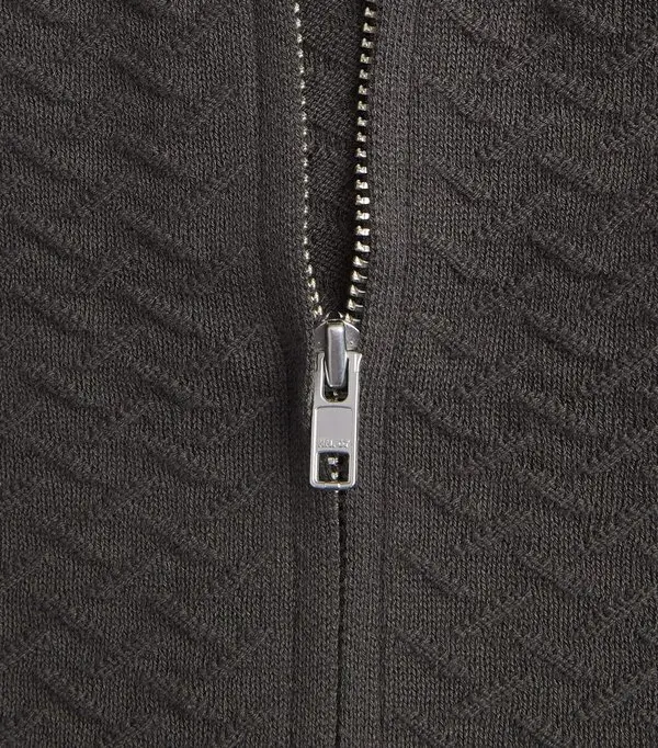 NN.07 Organic Cotton Zip-up Cardigan
