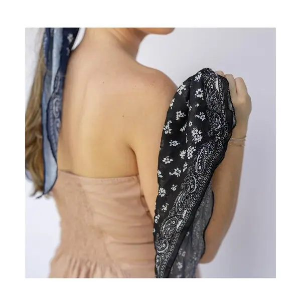 HEADBANDS OF HOPE Paisley Ponytail Hair Scarf