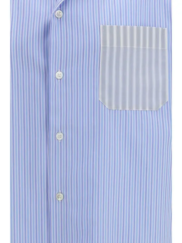Marni Striped-pattern Shirt Shirt - Blue
