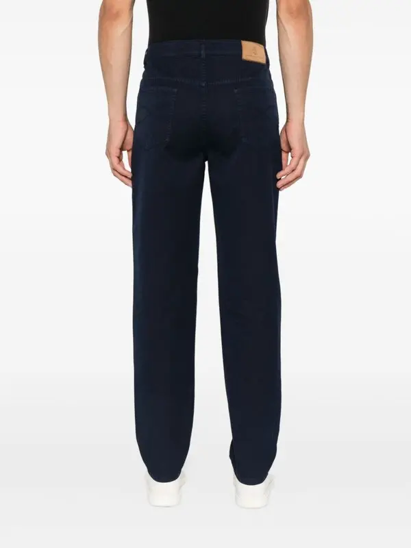 Brunello Cucinelli Cotton Trousers - Black