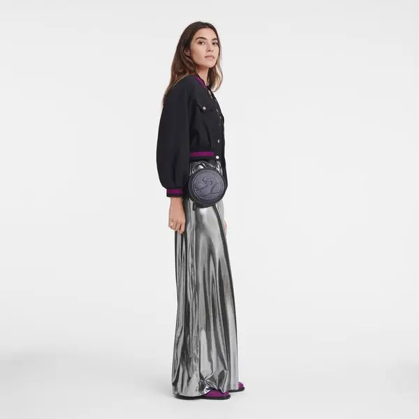 Longchamp Mini Box-trot Leather Crossbody Bag