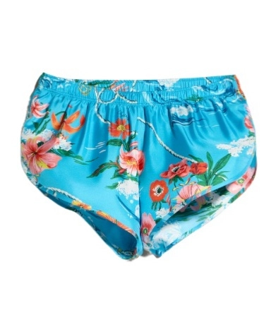 Gucci Graphic Printed Silk Twill Shorts - Multicolour