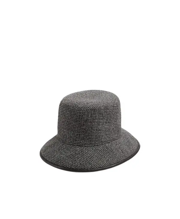 Gucci Reversible Bucket Hat - Black And Gray