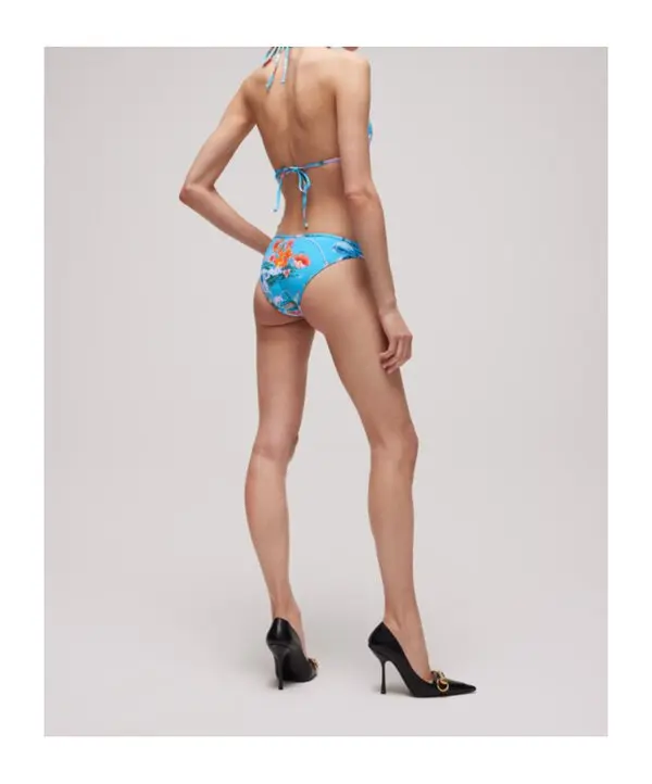 Gucci Printed Stretch Jersey Bikini - Multicolour