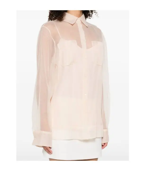 Ermanno Scervino Sheer Button-up Shirt