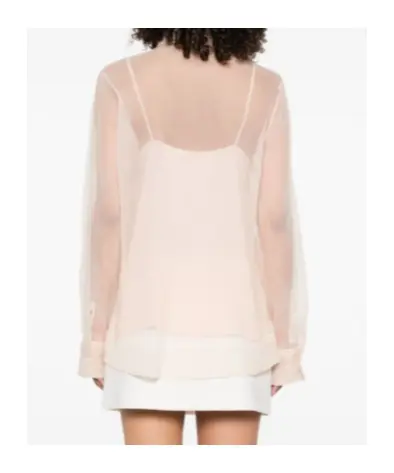 Ermanno Scervino Sheer Button-up Shirt