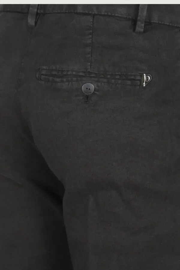 DONDUP Perfect Logo-plaque Trousers