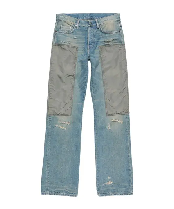 Acne Studios Regular Fit Distressed Jeans
