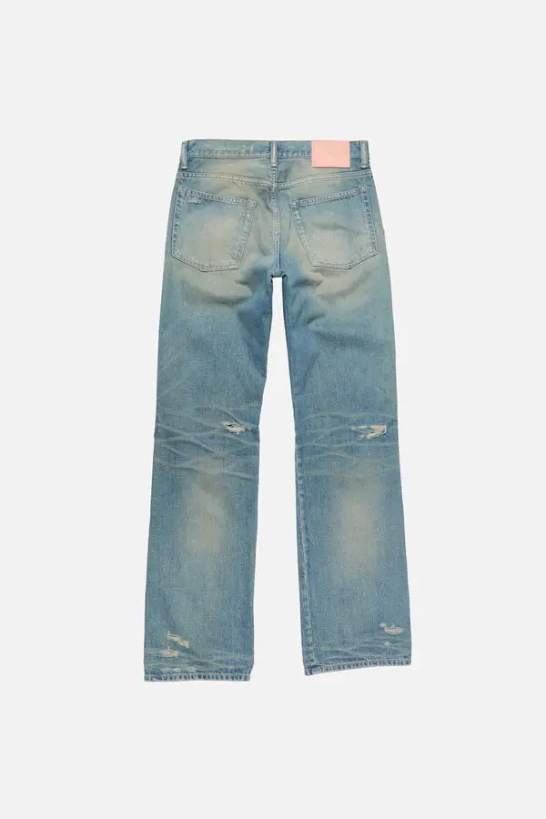 Acne Studios Regular Fit Distressed Jeans