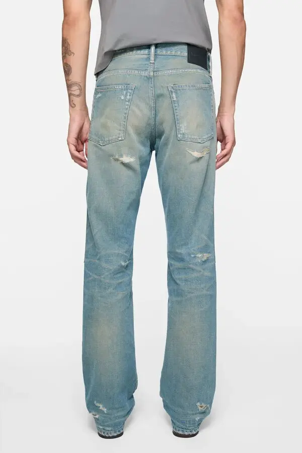 Acne Studios Regular Fit Distressed Jeans
