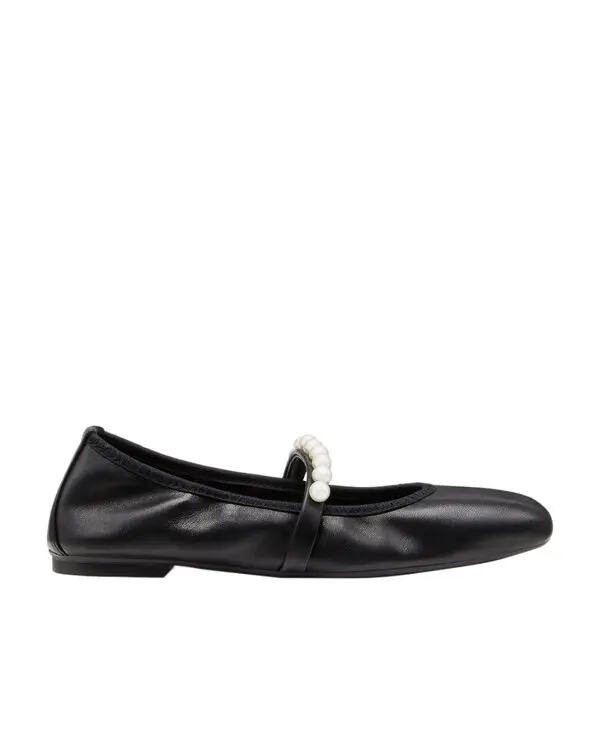 STUART WEITZMAN Goldie Embellished Ballet Flats