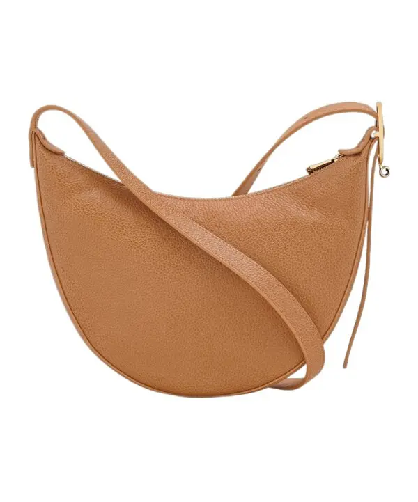 Longchamp Le Foulonné Small Crossbody Bag - Walnut