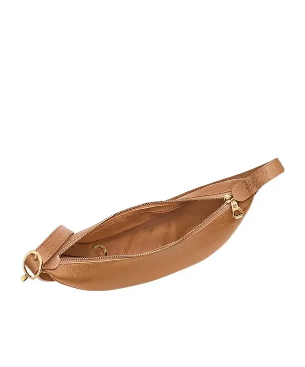 Longchamp Le Foulonné Small Crossbody Bag - Walnut
