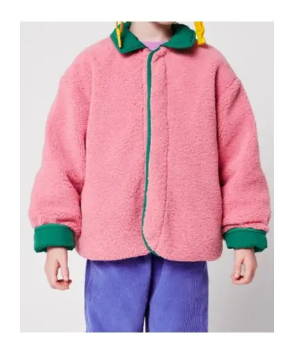 BOBO CHOSES Clover Reversible Sheepskin Jacket