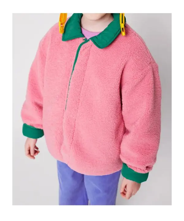 BOBO CHOSES Clover Reversible Sheepskin Jacket