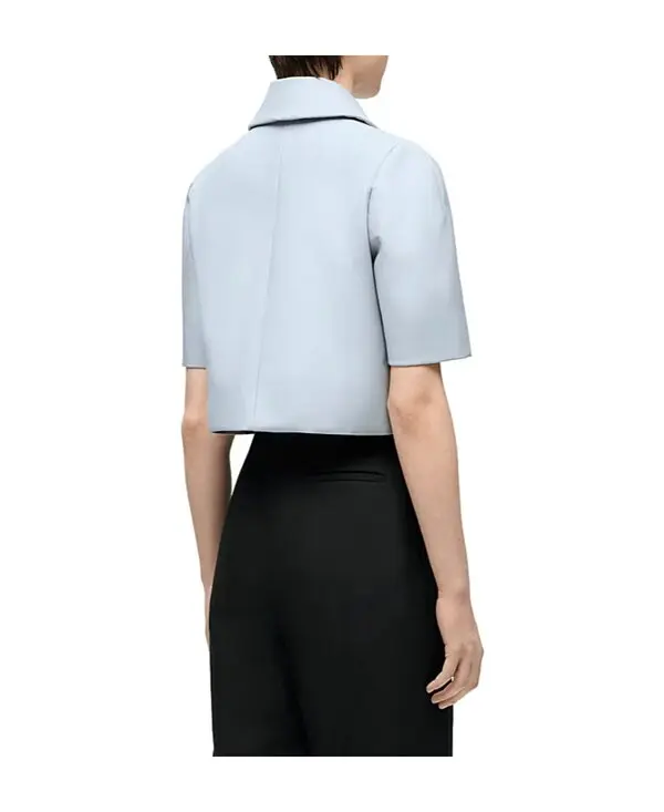 Loewe Nappa Lambskin Cropped Shirt Jacket