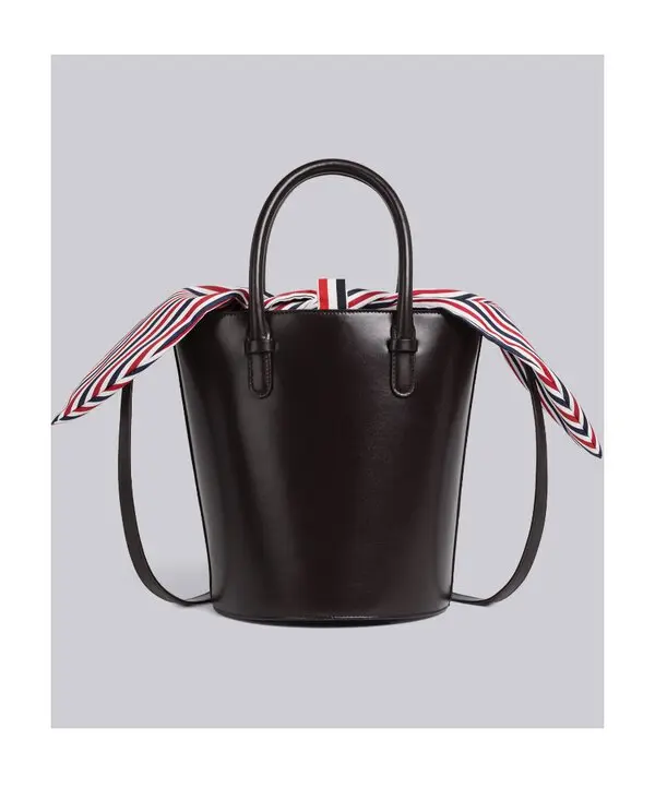 Thom Browne Rwb Stripe Bucket Bag